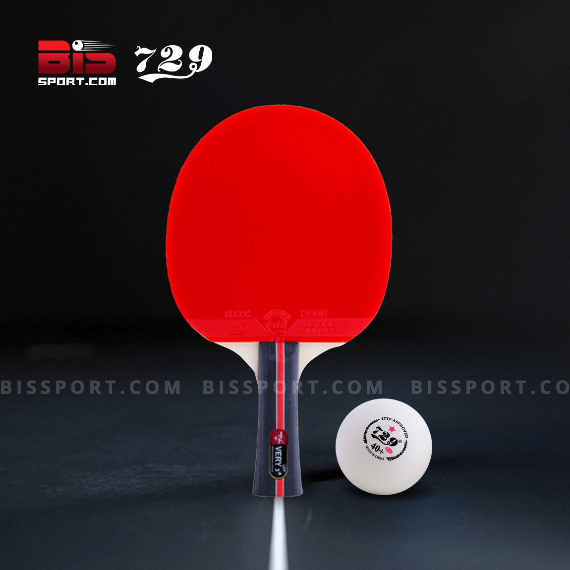 Vợt Bóng Bàn Dán Sẵn 729 Very 3 Sao Hàng Chính Hãng - Cấu Trúc 7 Gỗ - Ổn Định, Kiểm Soát, Xoáy ...